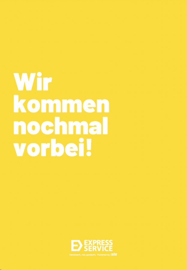 Termin Information | ista Express Service GmbH